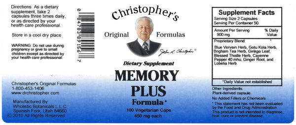 Memory Plus Capsule – Vitalerbs